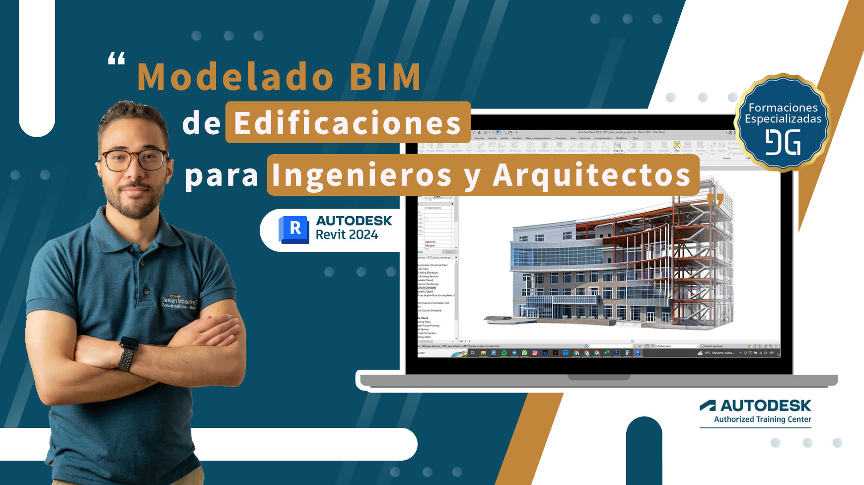 Modelado BIM de Edificaciones para Ingenieros y Arquitectos - Design Modeling Academy