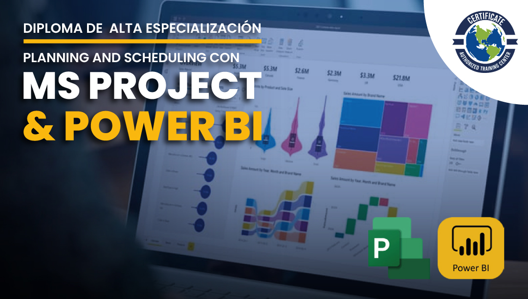 Planning And Scheduling Con Ms Project & Power BI - CERTIFICATE PROJECT CONTROL