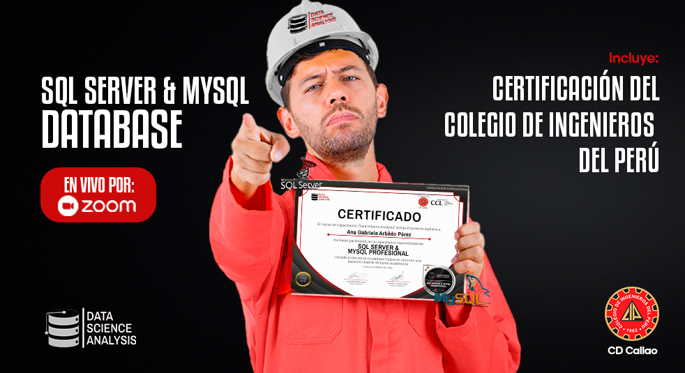 Sql Server And Mysql Database Data Science Analysis